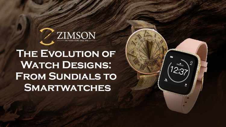 The Evolution of Watch Designs: From Sundials to Smartwatches – Zimson ...