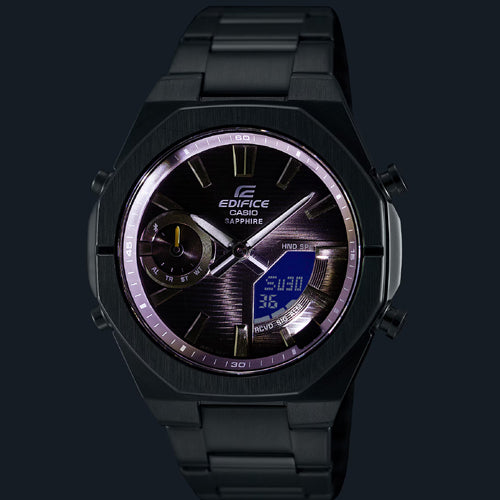 Casio Edifice Smartphone Link Model Grey Dial Men 43mm ED650 ECB-S10D-