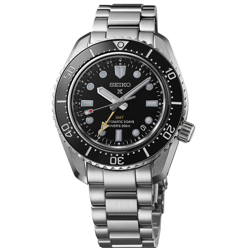 Seiko Prospex Dark Depths GMT Black Dial Men 42mm SPB383J1