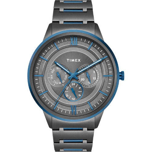 Timex Round Grey Dial Analog Men's Watch 42mm TWEG28003