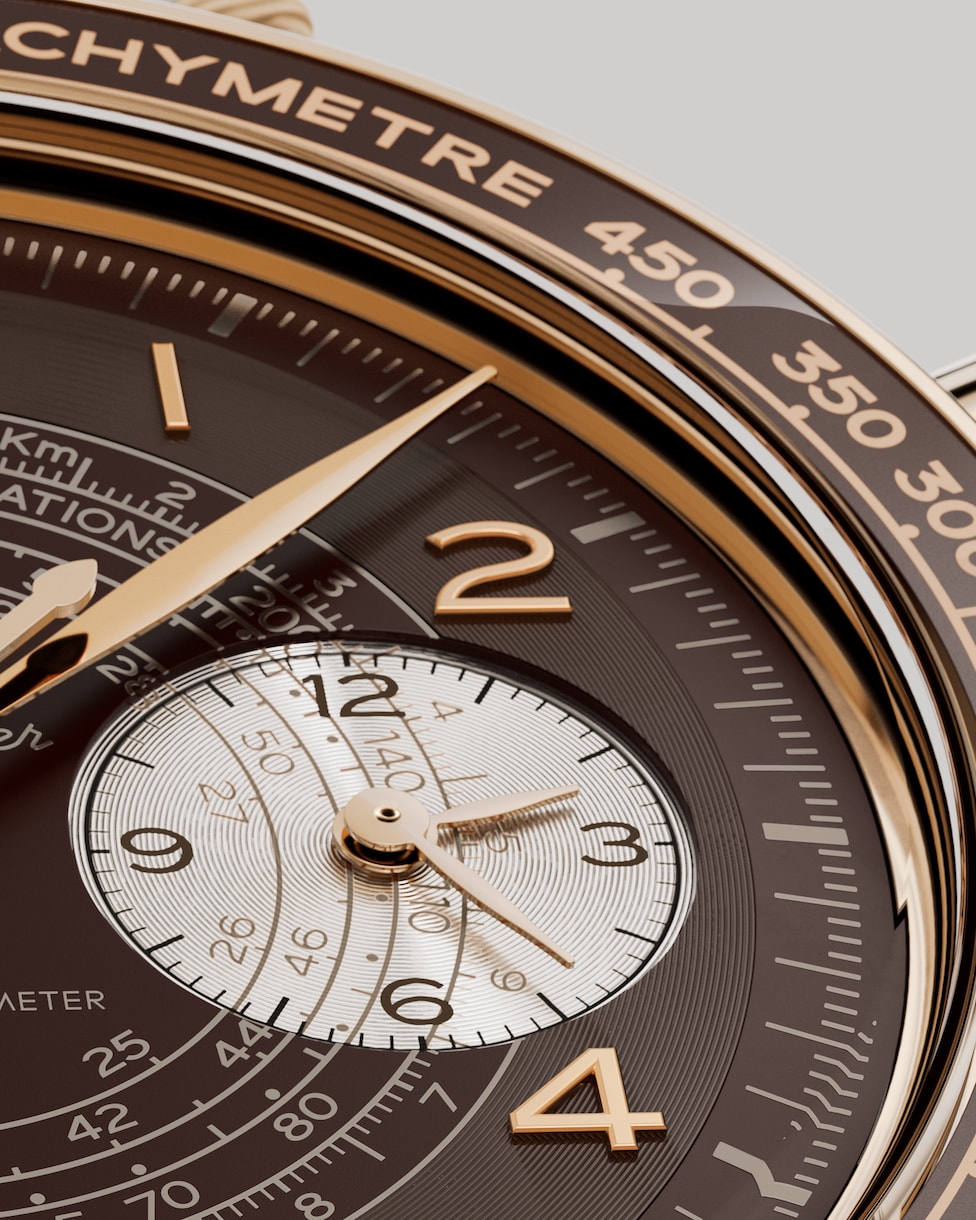 Omega Speedmaster Chronoscope Brown Dial Men 43MM