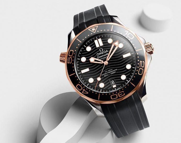 Omega Seamaster Diver 300M Co‑Axial Master Chronometerblack Dial Men 4
