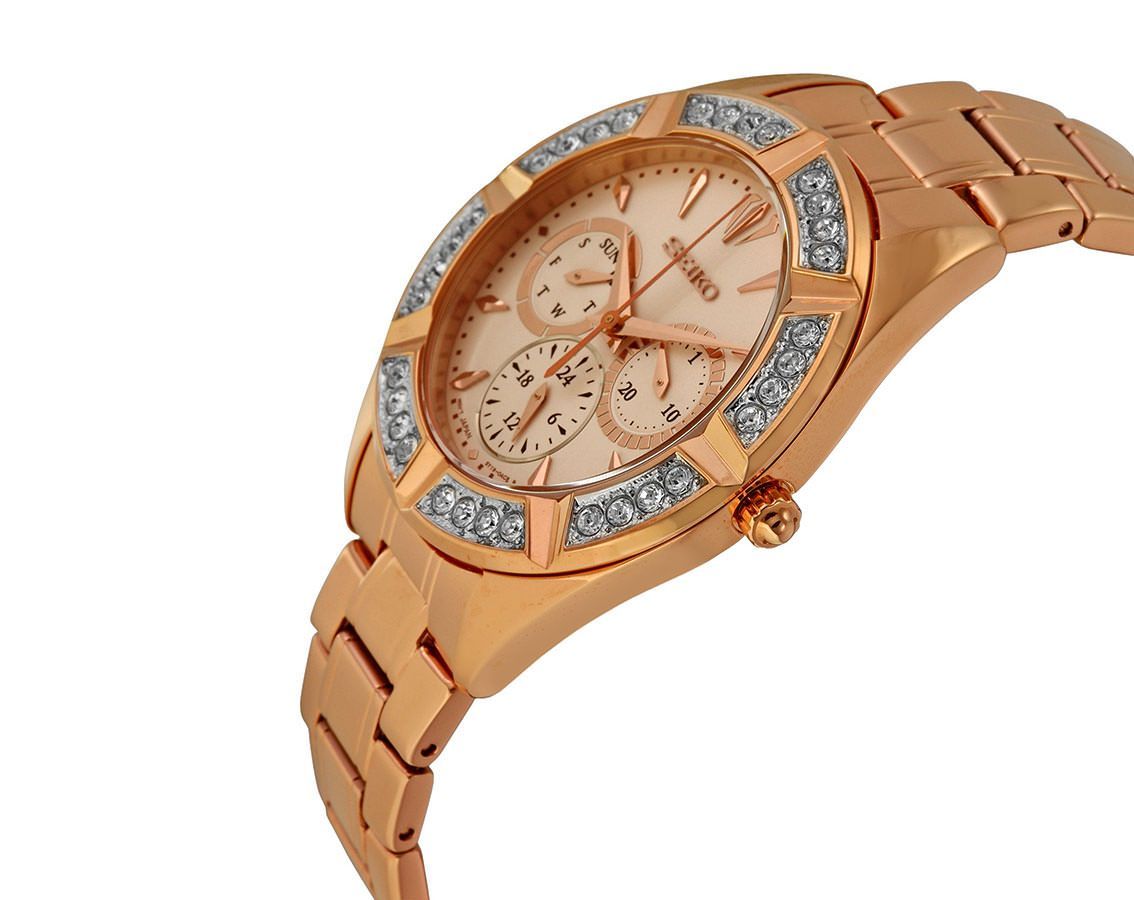 Seiko Lord Rose Gold Dial Women 38mm – Zimson Watch Store